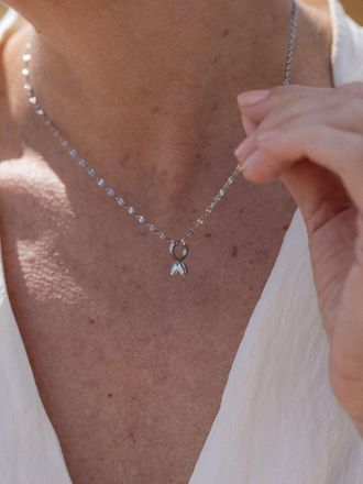Purelei Schneegl&ouml;ckchen Charm Anh&auml;nger - Geburtsblume Januar