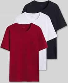 HUGO BOSS T-Shirt-Set mit Logo-Schriftzug im 3er-Pack