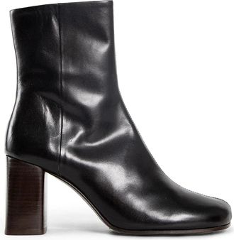 Christophe Lemaire Anatomic leather ankle boots