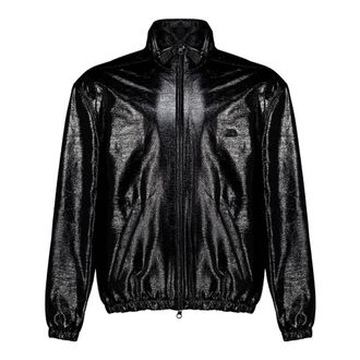 Courr&egrave;ges Vinyl Tracksuit Jacket - - Jackets - Damen - Schwarzk - M