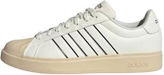 adidas Homme STREETTALK Shoes, Off White/Off White/Sand strata, 36 EU