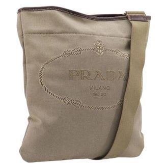 Prada Pre-owned Vintage Schultertasche - - Pre-owned - Damen - Beige - ONE SIZE