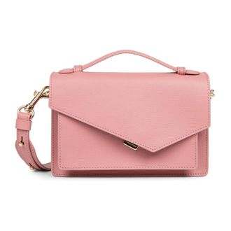Lancaster Elegante Klapphandtasche mit Verschluss - Zo&eacute; 480-011 - - Bags - Damen - Rosa - ONE SIZE