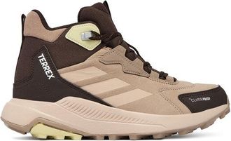 adidas Trekkingschuhe Terrex Anylander Leather Mid Climaproof Hiking Shoes KJ6790 Braun