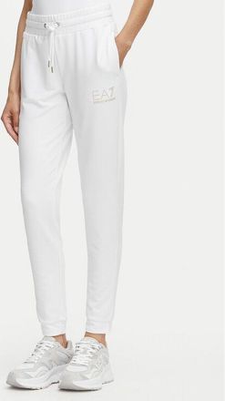 Emporio Armani Jogginghose 8NTP66 TJ9RZ U0002 Wei&szlig; Regular Fit