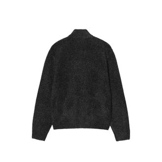 Carhartt Work in Progress Zip-Up Knit Cardigan - Gray