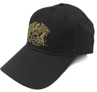 Queen Gold Classic Crest (Schwarz) Baseball Kappe