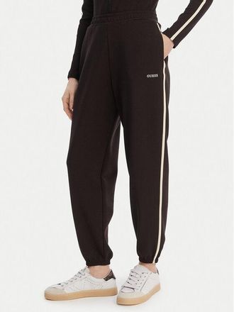 Guess Jogginghose V6GB02 K2915 Braun Regular Fit