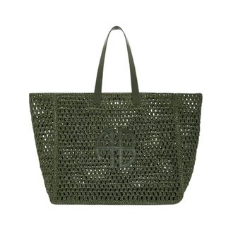 Anine Bing Femme, Sacs, Vert, Taille: ONE Size Rio Large Tote