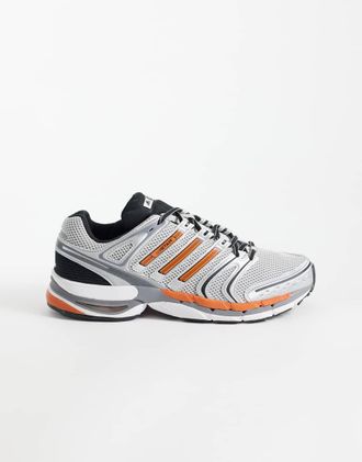 adidas Originals Adistar Control 5 - Baskets - Argent&eacute; et orange
