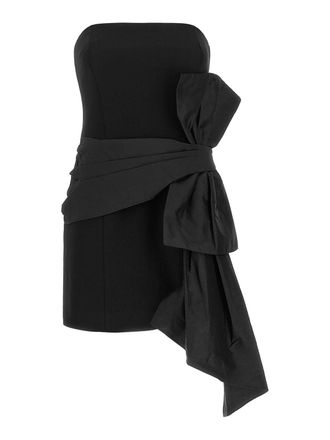 Rotate Robe Au Genou - Bustier Bow