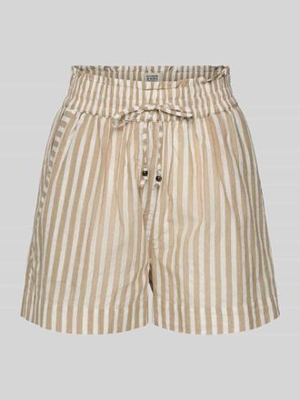 Scotch & Soda Relaxed Fit Shorts mit Smok-Details
