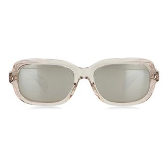 Moncler Homme, Accessoires, Gris, Taille: ONE Size Lunettes de soleil à monture rectangulaire Suntrap