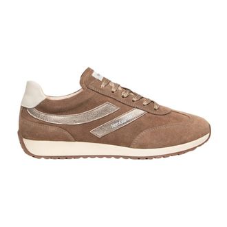 Nero Giardini Sneaker aus Wildleder und Leder - - Shoes - Damen - Beige - 39 EU