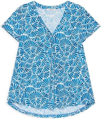 Maliparmi Maliparmi, Femme, Blouses et Chemises, Bleu, Taille: 42 FR T-shirt Shell