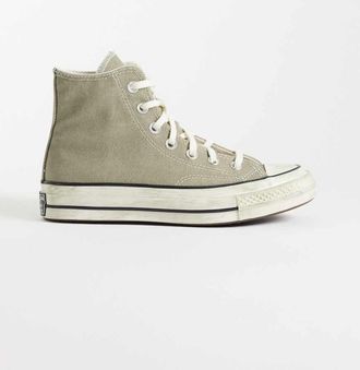 Converse Chuck 70 Hi Sneaker in Gr&uuml;n im Used-Look
