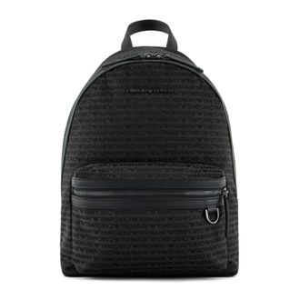 Emporio Armani Schwarzer Rucksack von Emporio Armani - - Bags - Herren - Schwarzk - ONE SIZE