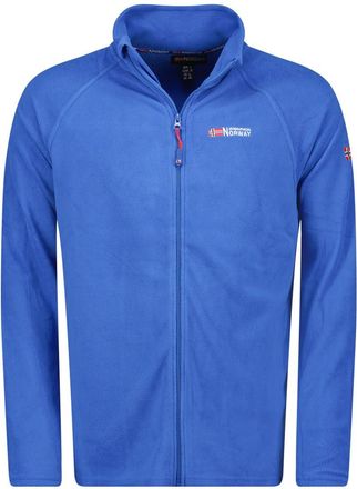 Geographical Norway TUG FZ ROYAL BLUE GTX MEN 224 (WX2974H/GN-Royal Blue) blau Herren-Fleecepullover, warm, regul&auml;re Passform, Rei&szlig;verschluss M