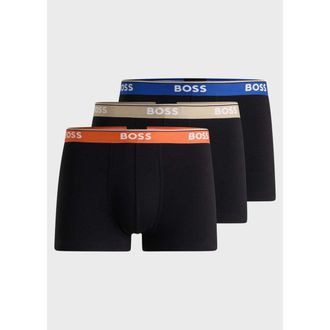 BOSS Lot de 3 boxers noirs