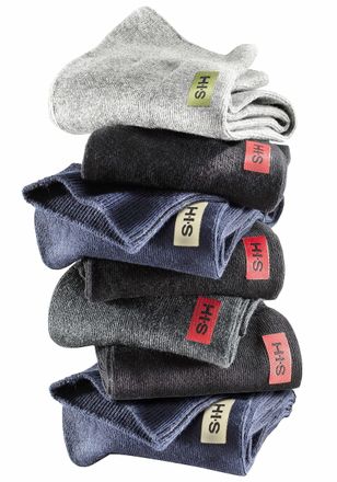 H.I.S Herren Basicsocken