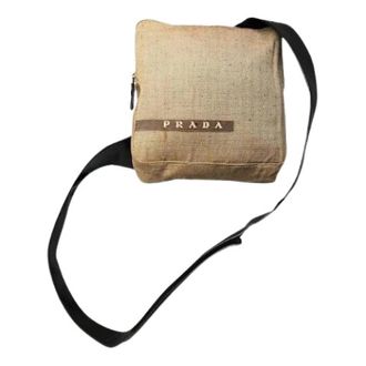 Prada Pre-owned Vintage Umh&auml;ngetasche - - Pre-owned - Damen - Beige - ONE SIZE