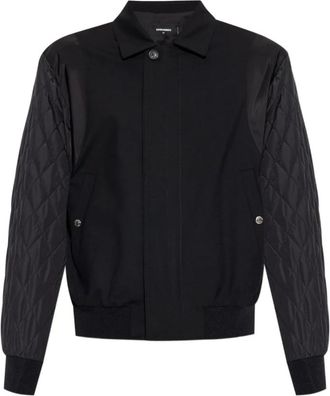 Dsquared2 Homme, Vestes, Noir, Taille: M Manteaux dHiver Noirs