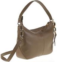 Pierre Cardin Sac &agrave; bandouli&egrave;re pour femme en cuir v&eacute;ritable Made in Italy 32,5 x 19 x 10 cm 55094, Marbre., Taille unique