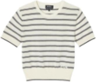 A.P.C. A.p.c., Femme, Pulls, Multicolore, Taille: 36 FR Maille ras du cou