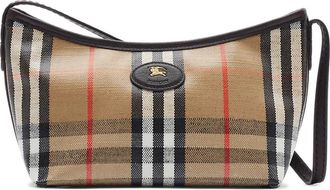 Burberry Femme, Sacs, Beige, Taille: ONE Size Mini Sac Bandouli&egrave;re Highlands