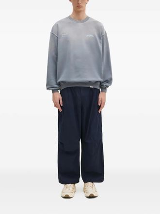 Carhartt Work in Progress Weite Cargohose - Blau