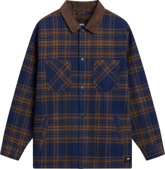 Vans MENS SHIRT Nelson Heavyweight Shacket BLUE