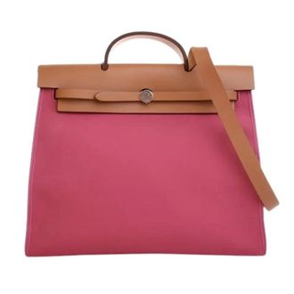 Herm&egrave;s Pre-owned Sac &agrave; main Herbag Zip - Femme - Pre-owned - Rose - Taille: ONE Size