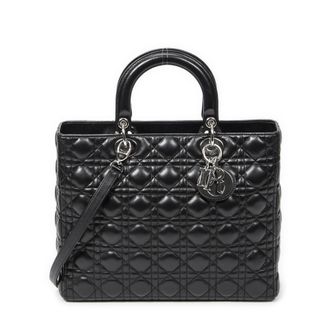 Dior Crossbody Bags - Large Lady Dior Zip - Gr. unisize - in Schwarz - f&uuml;r Damen