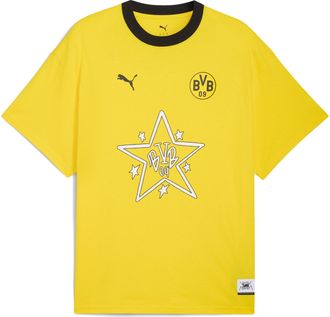 Puma T-shirt II PUMA HOOPS x Borussia Dortmund Homme, V&ecirc;tements, Jaune, XL
