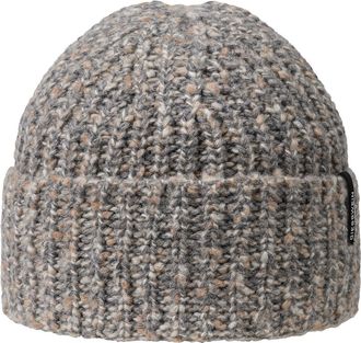Giesswein Highbeanie Arnstein - Klassische Rippstrick-M&uuml;tze mit hohem Umschlag, Strukturierte Winterm&uuml;tze f&uuml;r Damen