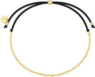 Glanzst&uuml;cke M&uuml;nchen Armband - Sterling Silber Armband - Gr. ONESIZE - in Gold - f&uuml;r Damen