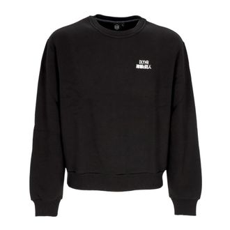Dolly Noire Colossal Titan Crewneck Sweatshirt - - Sweatshirts & Hoodies - Herren - Schwarzk - XL