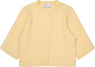 Munthe Femme, Pulls, Jaune, Taille: 40 FR Roxas Cardigan