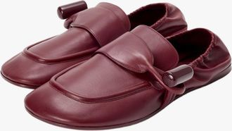 Loewe Mocassins Toggle en cuir de veau lisse brillant