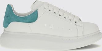 Alexander McQueen McQueen Oversize-Sneaker aus Kalbsleder und Veloursleder mit zweifarbiger Chunky-Sohle