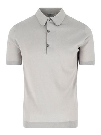 John Smedley Poloshirt - Grau