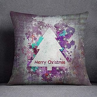 Bonamaison Le Jardin du Lin Kissenh&uuml;llen, Cotton, Mehrfarbig, 45x45