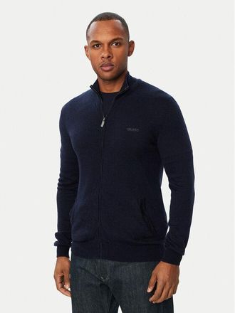 Guess Strickjacke M6YR08 Z0913 Dunkelblau Regular Fit