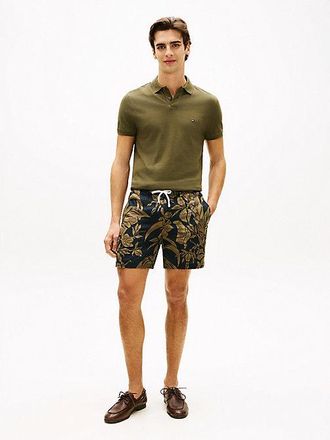 Tommy Hilfiger Short chino Dover couture int&eacute;rieure 15 cm imprim&eacute; en lin