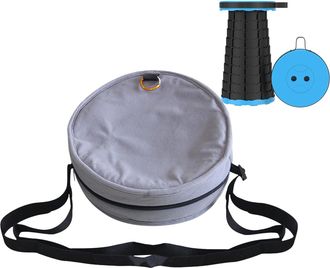 Generico Tragetasche für Klapphocker, verstellbare Tragetasche für Campingstuhl, kratzfest, für Wandern, Reisen, Strand, BBQ, Balkon, Sport