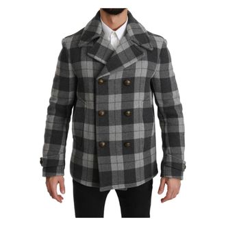 Dolce & Gabbana Sakko - - Coats - Herren - Grau - XS