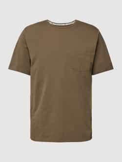 Colours & Sons T-Shirt mit Brusttasche Modell SLUB YARN