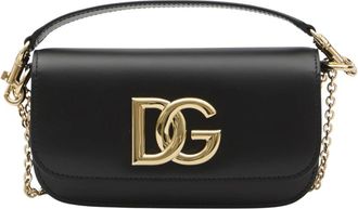 Dolce & Gabbana Femme, Sacs, Noir, Taille: ONE Size Sac bandouli&egrave;re 3.5