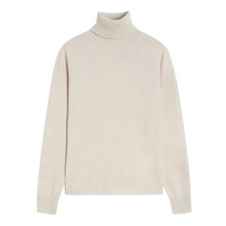 Max Mara Femme, Pulls, Beige, Taille: 44 FR Max Mara Studio Sweaters
