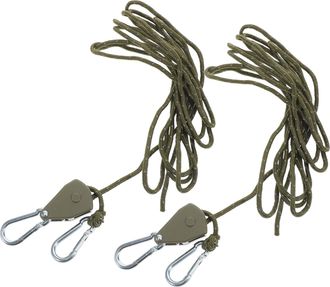 BESPORTBLE 2s&auml;tze Verstellbare Zeltseilrolle F&uuml;r Camping Winddichtes Nylonseil Mit Reflektierenden F&uuml;hrungsseilen Strapazierf&auml;hig F&uuml;r Outdoor-Abenteuer